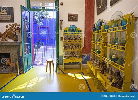 Kitchen In The Blue House La Casa Azul Historic House And Art Museum