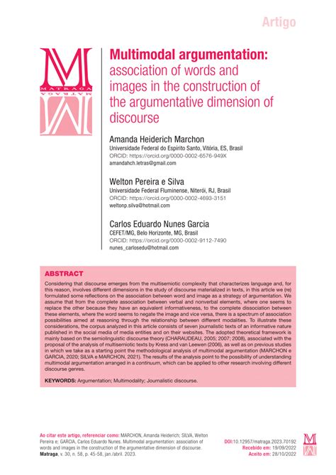 pdf multimodal argumentation association of words and images in the