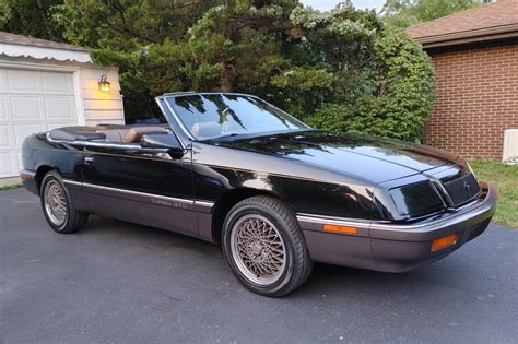1989 Chrysler Lebaron Gtc Convertible 5 Speed For Sale On Bat Auctions