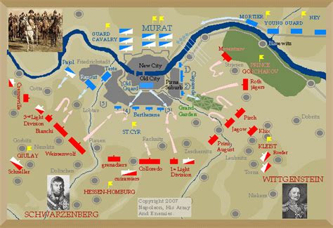 Battle Of Dresden 1813 Maps Napoleon Schwarzenberg Artofit