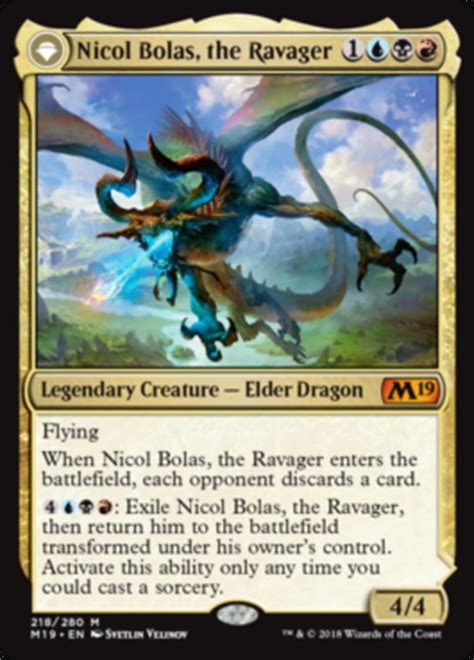 Nicol Bolas The Ravager M19 Decked Out Gaming