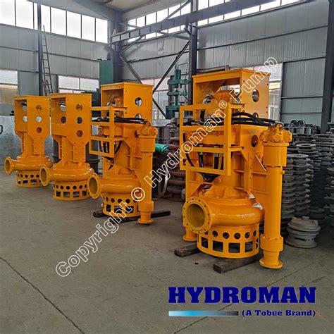 Hydraulic Submersible Pump For Sludge Dredging Application