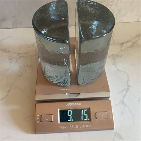 Blenko Half Moon Bookends Etsy