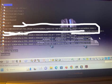 Component Shows Up In The Body But Not In My Part Rcatia
