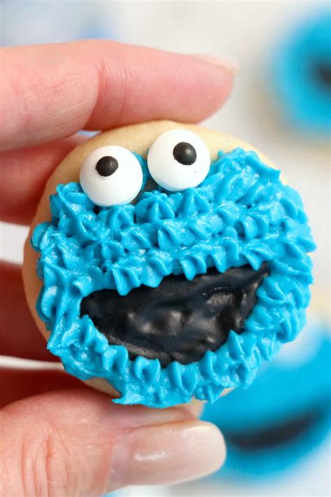 Cookie Monster Cookies From Thick And Chewy Monster Cookies