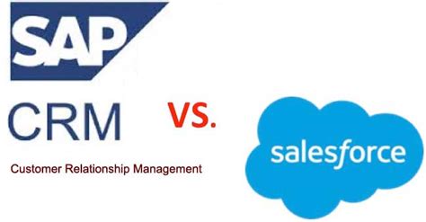 Difference Between Sap Crm And Salesforce