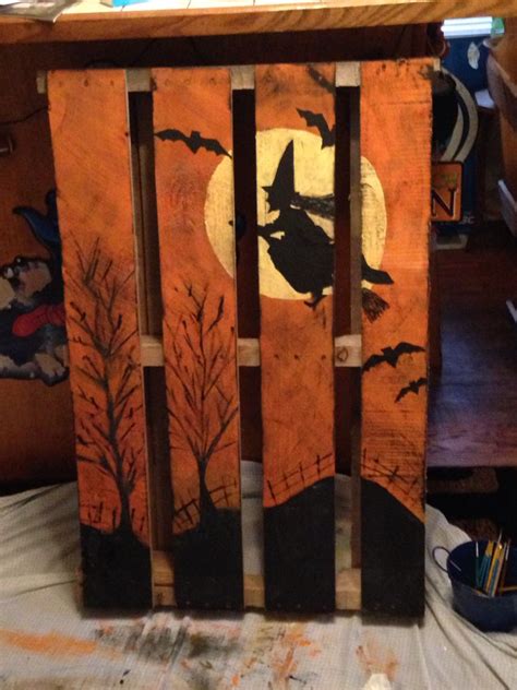 Halloween Decorations With Pallets At Micheal Haber Blog