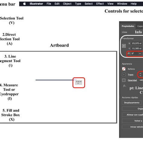 Adobe Illustrator Workspace V Selection Tool Command A Direct