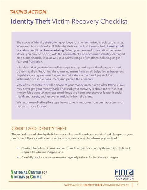 Reports National Center For Victims Of Crime