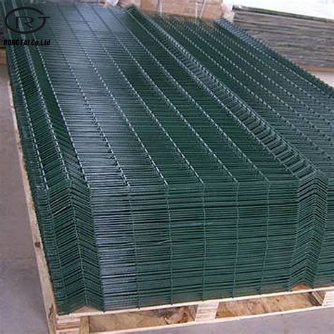 Green Pvc Coated Wire Mesh Welded Wire Mesh Fence Panel Fence And