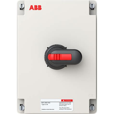 Abb Industrial Connections And Solutions Eot580n3pa3 Pba Enclosed Non