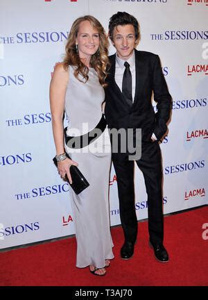 Helen Hunt And John Hawkes Los Angeles Premiere Of The Sessions Held