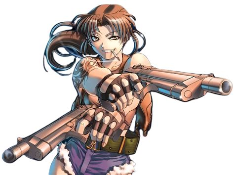 Revy Black Lagoon Render Revy The Justiceworld Wiki Fandom