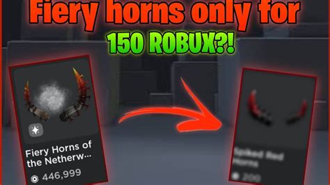 Fire Horns In Roblox At Kathaleen Velasquez Blog