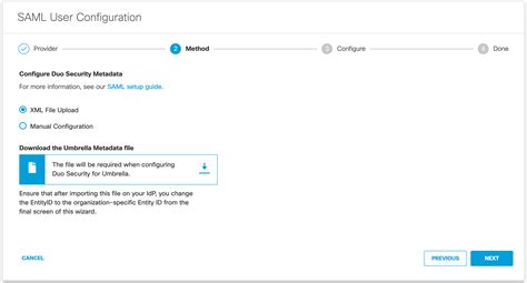 Cisco Duo Single Sign On Saml Configuration Cisco Meraki Documentation