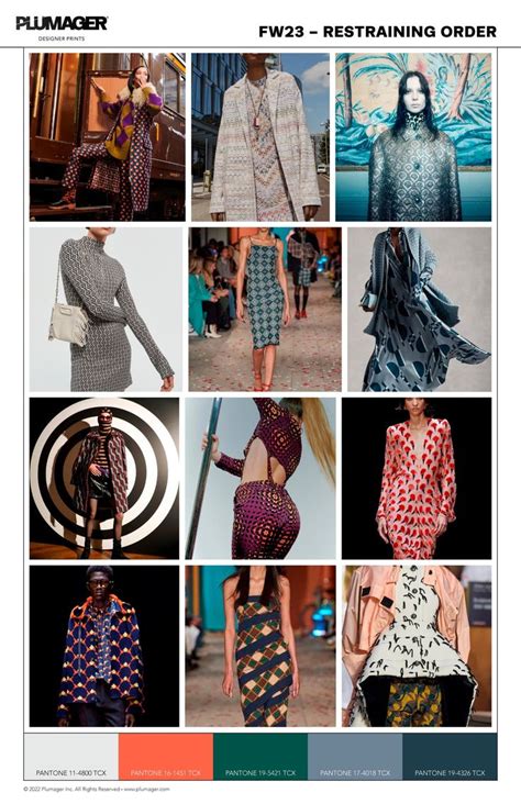Trend Forecast Fall Winter 2023 Plumager Inc Fashion Trend Forecast Color Trends