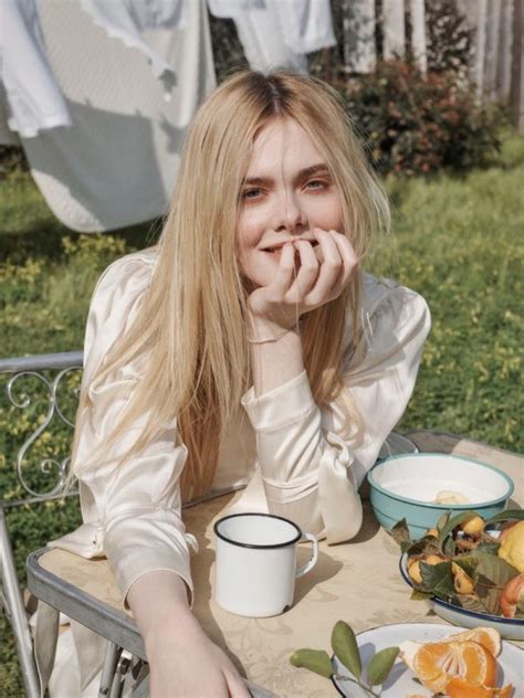 Elle Fanning Porter Edit 2018 Cover Photoshoot