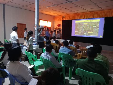 ရန်ကုန်တိုင်းဒေသကြီးဝန်ကြီးချုပ် ဦးစိုးသိန်းနှင့်အဖွဲ့ သုံးခွမြို့နယ်ရ