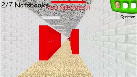 Baldi Vn Is Chasing After Me Baldi Vns Basics Gameplay Youtube