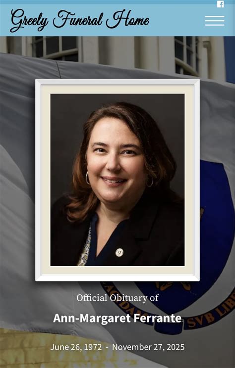 Ann Margaret Ferrante Obituary Good Morning Gloucester