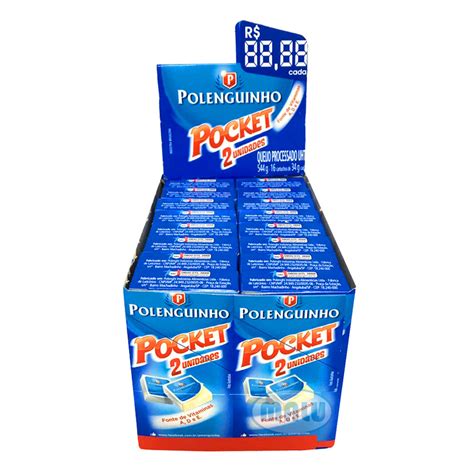 Queijinho Pocket Tradicional 34g C 16 Polenghi Shopee Brasil