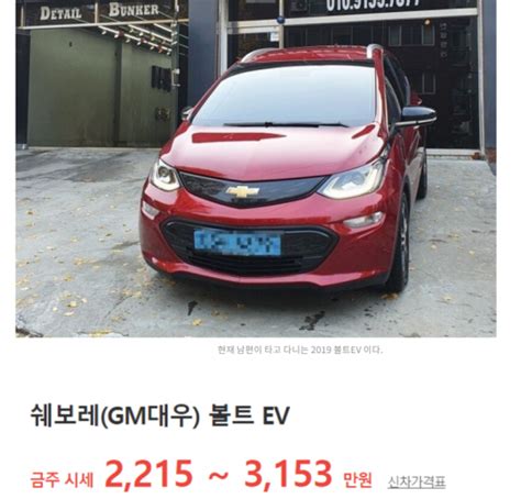 가성비 좋은 중고 전기차 추천 이럴 땐 이런 차 비즈n