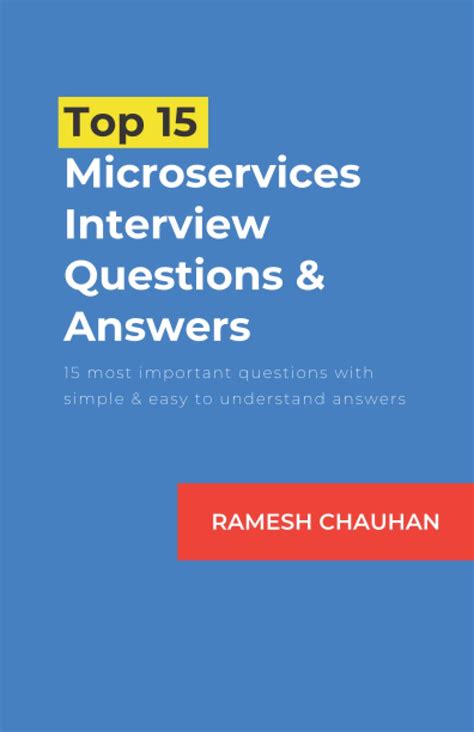 Top 15 Microservices Interview Questions And Answers Your Mini Reference