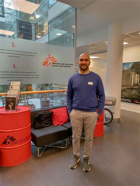 Mohammed Afzal On Linkedin Elated To Have Been Part Of The Induction Day At Läkare Utan Gränser