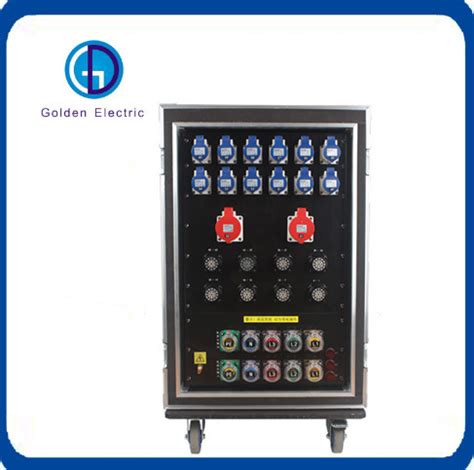 16A Connectors Input Rack Power Distribution With Indicator Light Box And Electrical Box