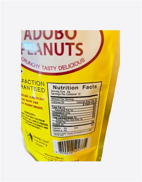 Sugo Greaseless Garlic Adobo Peanuts 100g Filipino Grocery Asian