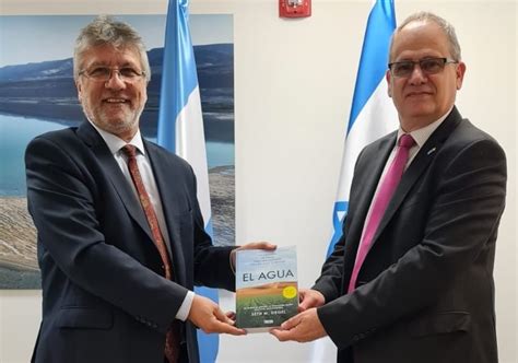 El Senador Guillermo Andrada Se Reunió Con Los Embajadores De Israel Y