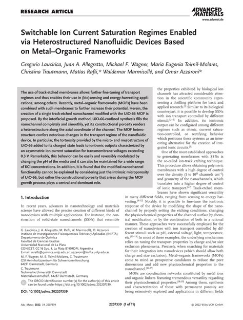 Switchable Ion Current Saturation Regimes Enabled Via Heterostructured Nanofluidic Devices Based