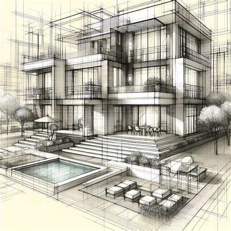 Esbozo Conceptual Para La Estructura Arquitectónica De Edificios Duplex