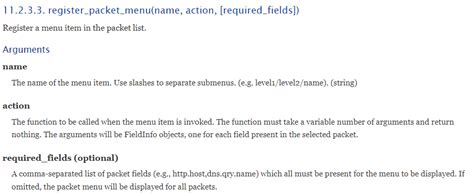 New Feature In Wireshark 42 Custom Packet Context Menus