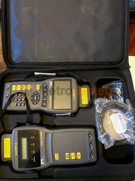 For Sale IDEAL LANTEK II MM SM Fiber Metro Testers Metrotesters Com
