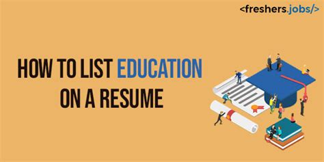 How To List Education On A Resume