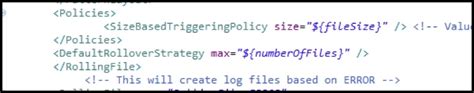 Rollingfile Appender In Log4j2xml Ntt Data