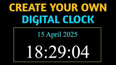 Create A Digital Clock With Html Css And Javascript Javascript Tutorial Sundar Sau