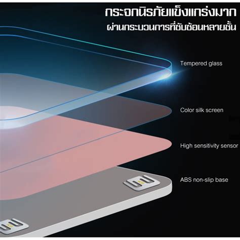 รปแบบการตนชงนำหนก เครองชงนำหนก หนาจอ LCD HD Scale Shopee Thailand