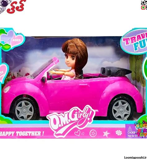 عکس ماشین اسباب بازی صورتی