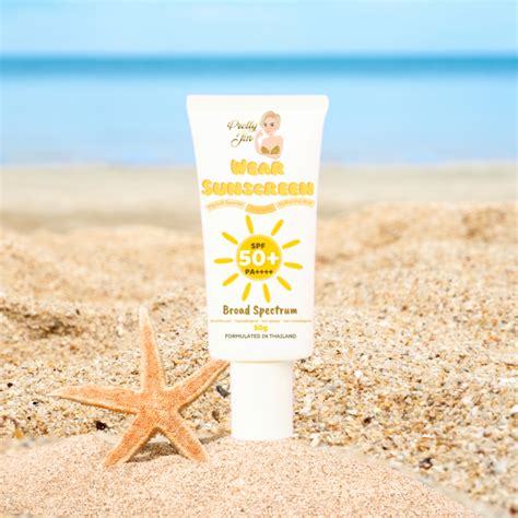 Pretty Jin Wear Sunscreen Facial Skincare Spf 50 Pa Lazada Ph