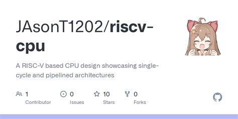 Github Jasont1202riscv Cpu A Risc V Based Cpu Design Showcasing
