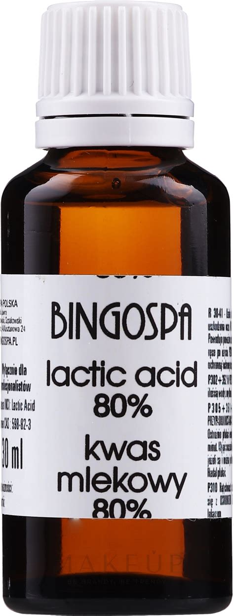 Lactic Acid 80 Bingospa