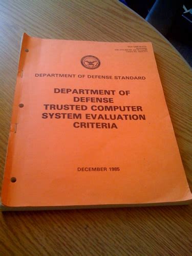 Tcsec El Libro Naranja De La Seguridad Informática Teknoplof