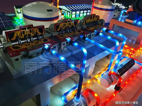 储能模型 飞轮储能系统模型 储能电站沙盘模型 搜狐大视野 搜狐新闻