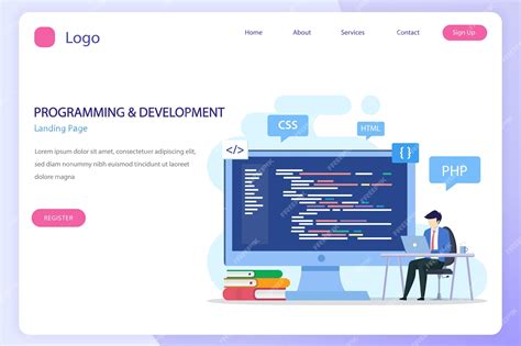 programadores en el concepto de trabajo las personas trabajan en la