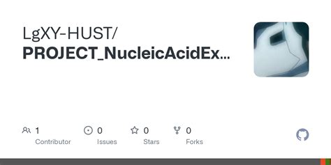 GitHub LgXY HUST PROJECT NucleicAcidExtractionMachine