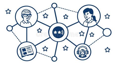 Social Media Network Connections Communication Social Digital Vector Design Generative Ai