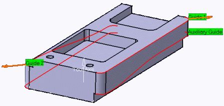Creating A Profile Contouring Between Two Curves