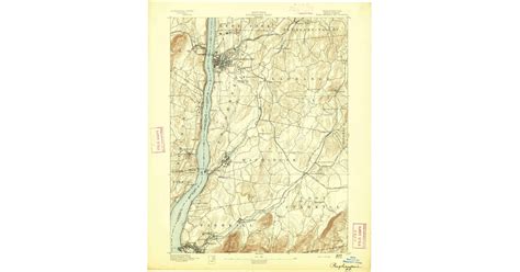1893 Map Of Poughkeepsie Ny — High Res Pastmaps